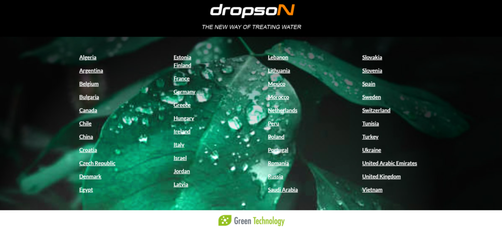 DROPSON Đến từ Châu Âu - Thương hiệu nổi tiếng Tây Ban Nha